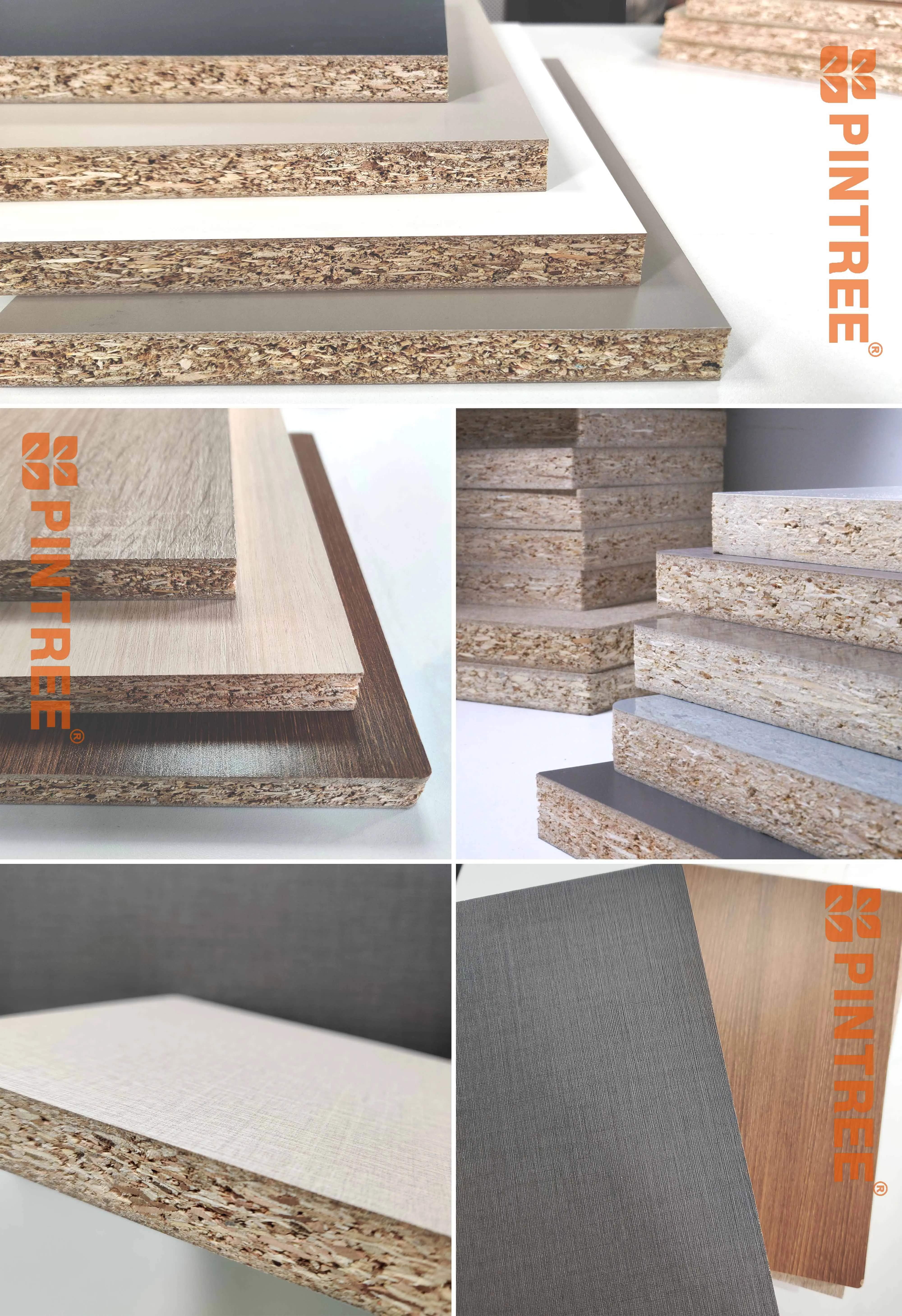 18mm 7x9 Melamine Faced Particle Board Melamine Faced Chipboard/mfc ...