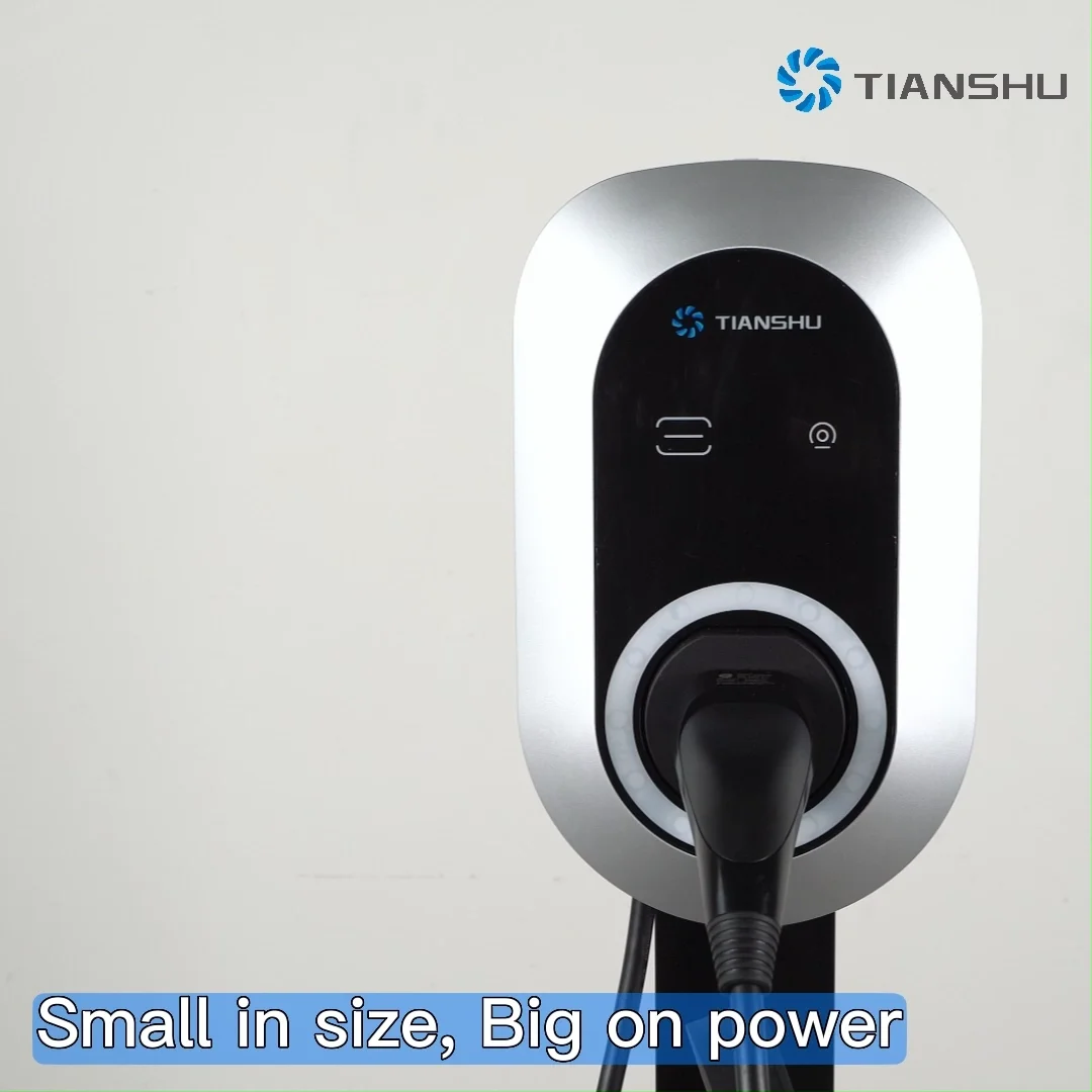Tianshu 7kw Ev Charging Parts Wall Mounted Electric Car Charger Station ...
