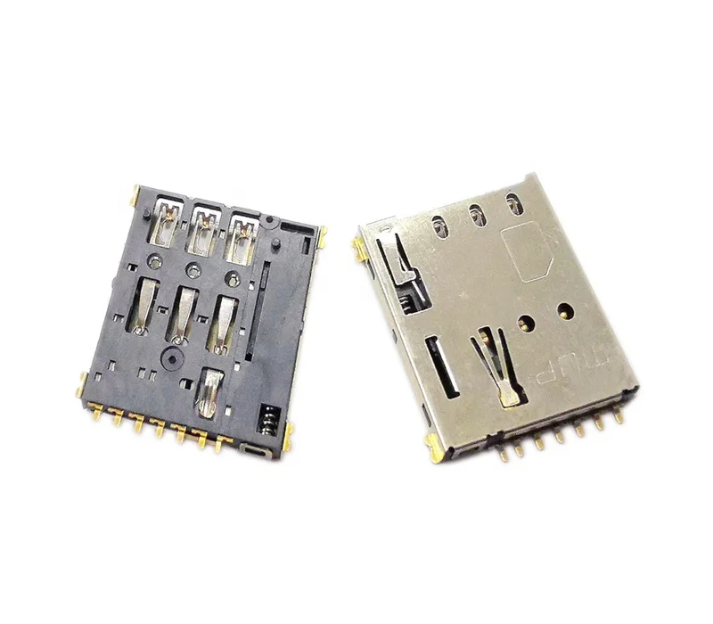 Alibaba.com: Mup Push Type 6pin Nano SIM Card Holder, Female Socket for Computer Box : Reliable ...