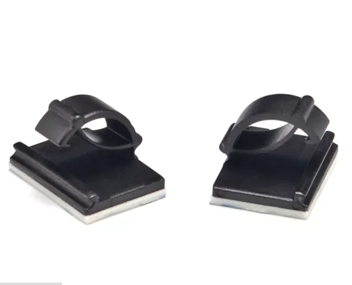 Mini Plastic Protector Management Cable Holder Clips Office Home Cable ...