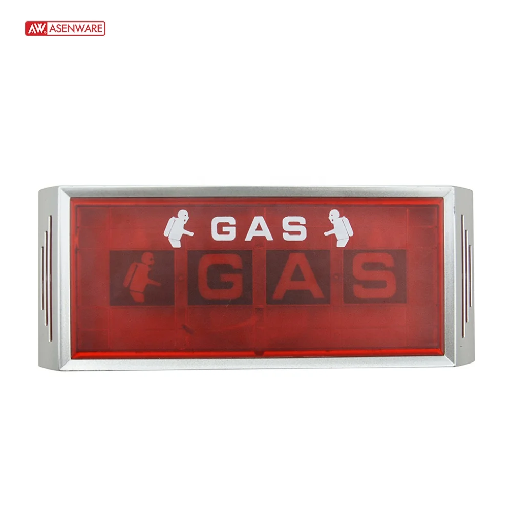 FM200 Fire Suppression System - Warning Signage & Wiring Diagram