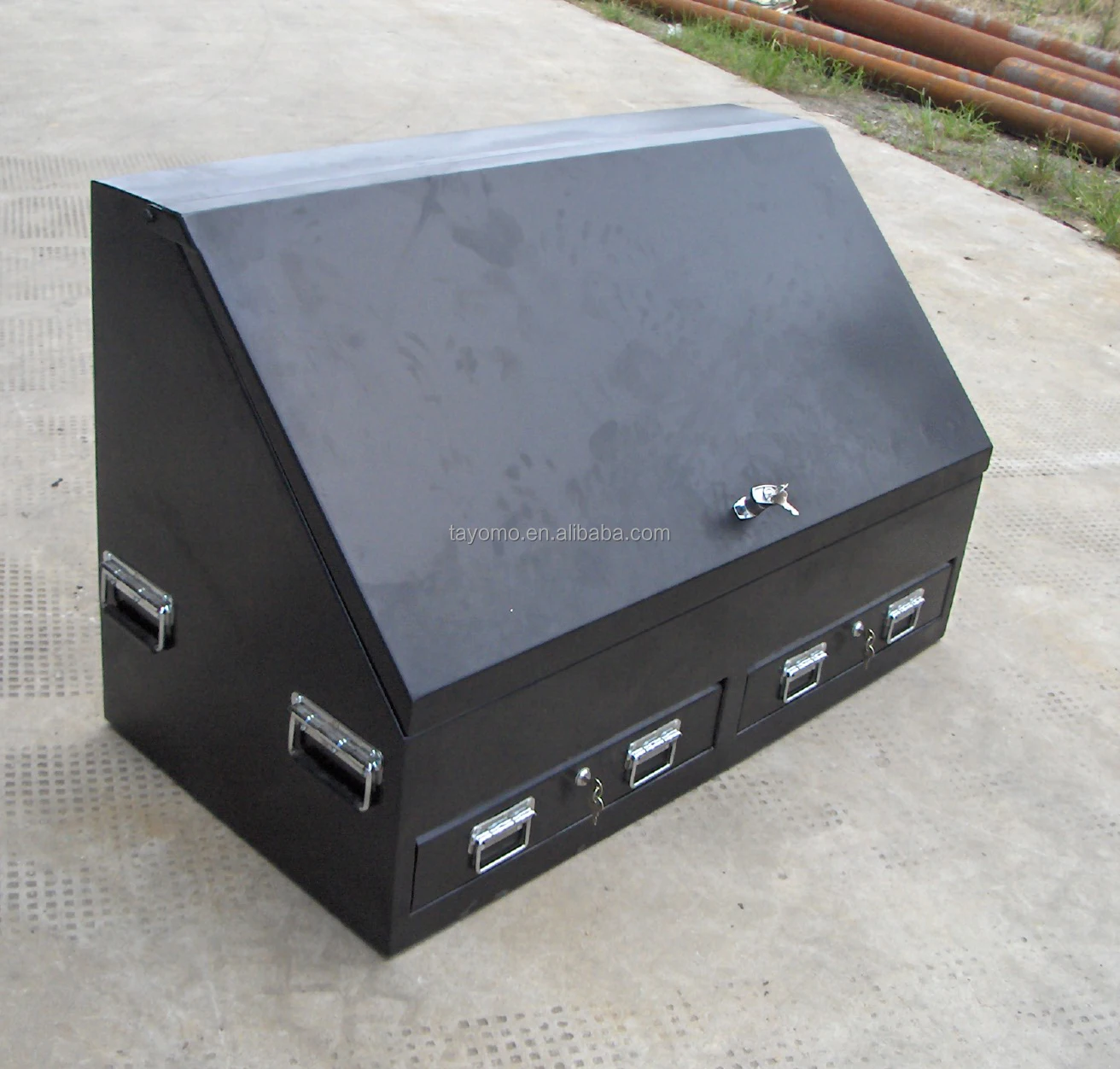 Heavy Duty Steel Ute / Truck Toolbox With 2 Drawers - Buy Toolbox,Ute ...