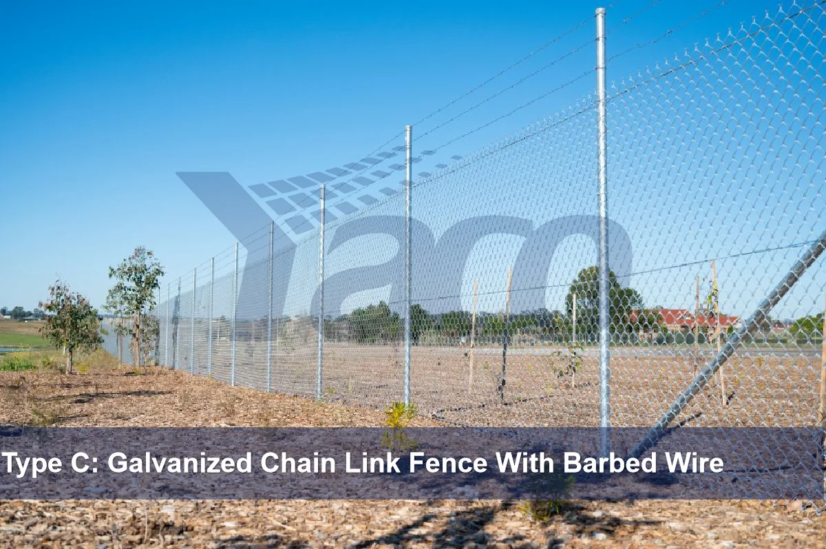 2m Height Playground Fence - Durable & Secure Diamond Mesh