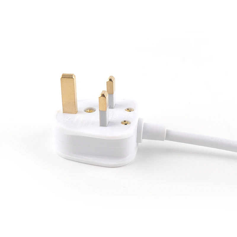 Pvc 2-pin British Plug Uk Power Cords Extension Cords For Home ...