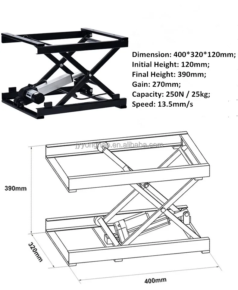 Customize Linear Actuator Electric Scissor Lift Platform