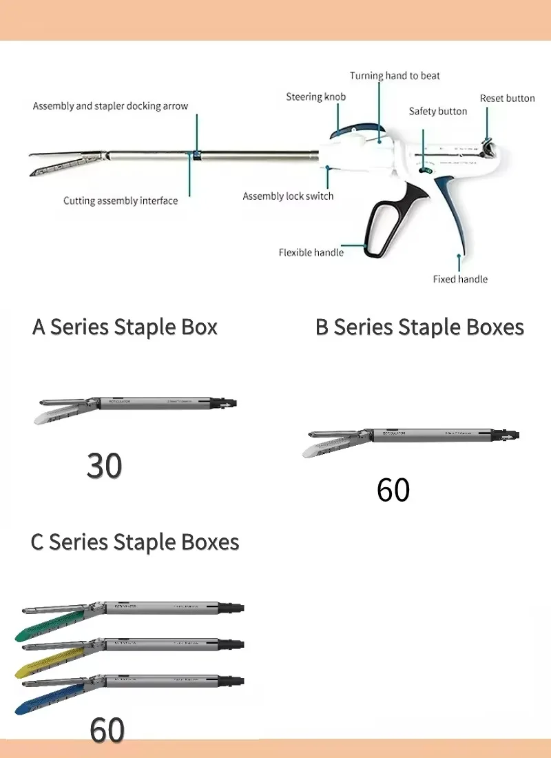 Medical Surgical Laparoscopic Instruments Price Endo Gia Intestine ...