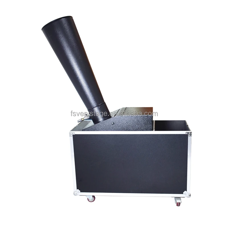 DMX Control Co2 Jet Confetti Machine Stage Effect Rainbow Paper Remote ...