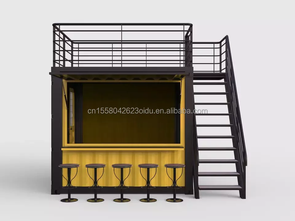 Luxury Pop-up Shop - Customized Coffee Booth in 10ft Container