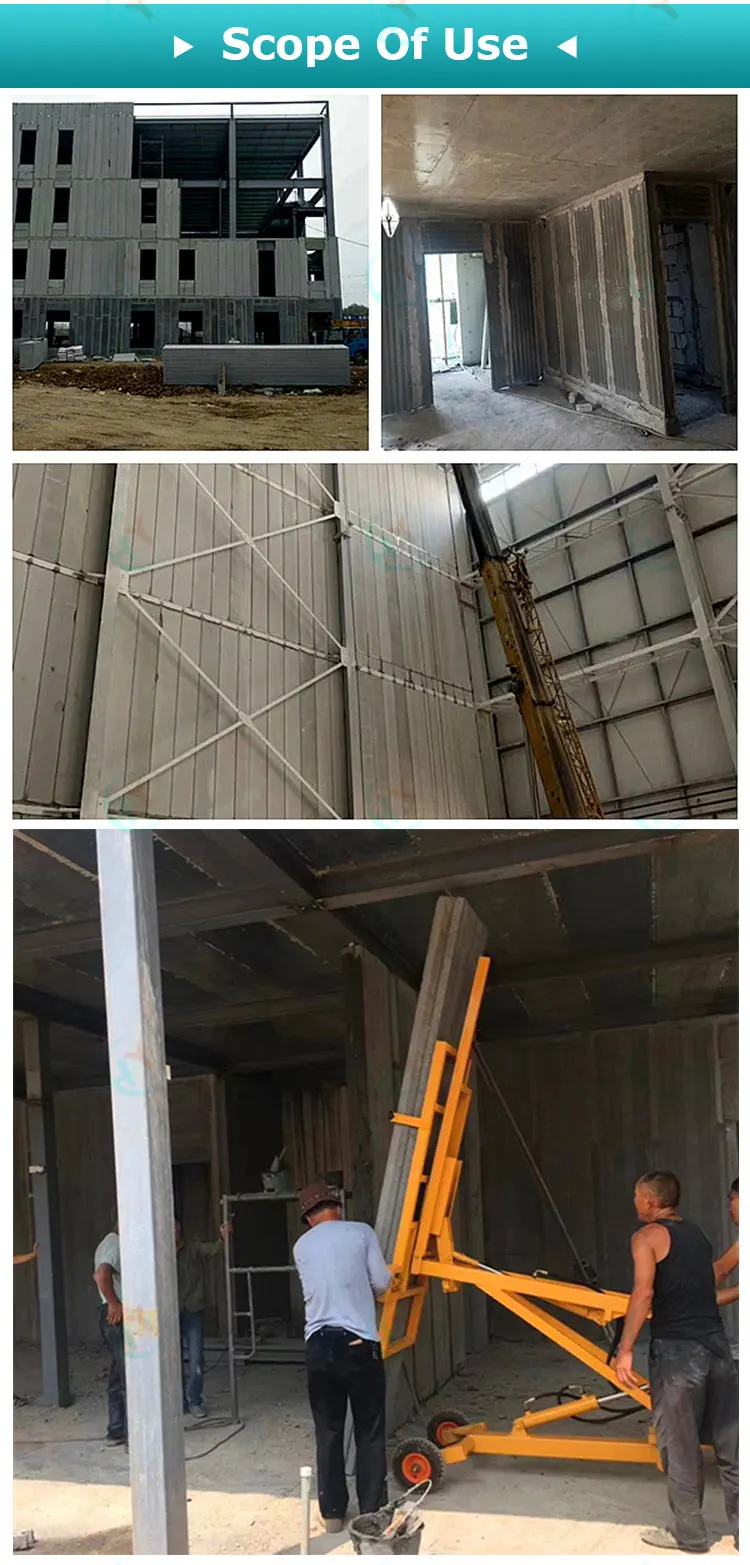 Hollow Core Prefabricated Precast Concrete Extrusion Wall Slab Panel ...