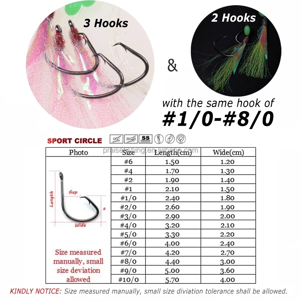 Seawater Fishing Sabiki Rigs - Effective Lures for Snappers