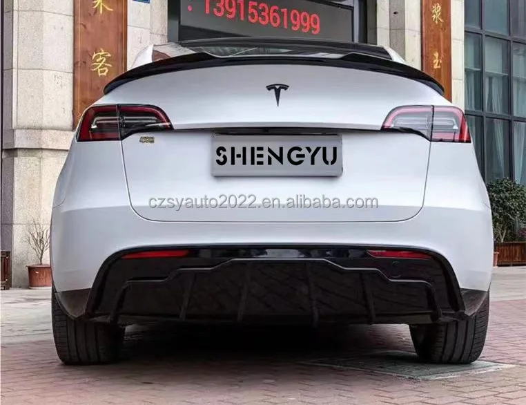 Body Kit Include Front Lip Side Skirts For Tesla Model Y Upgrade To ...