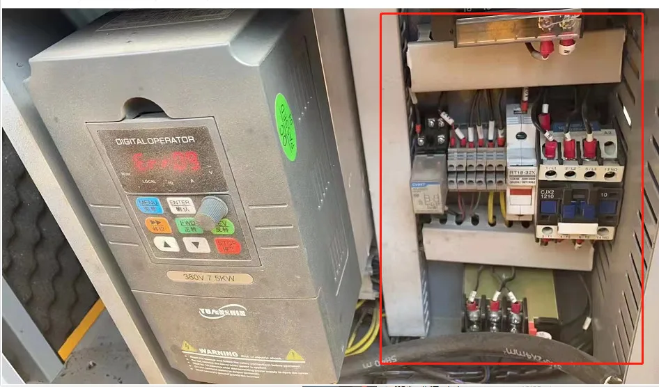 Yuanshin HMI Air Compressor Integrated Control VFD
