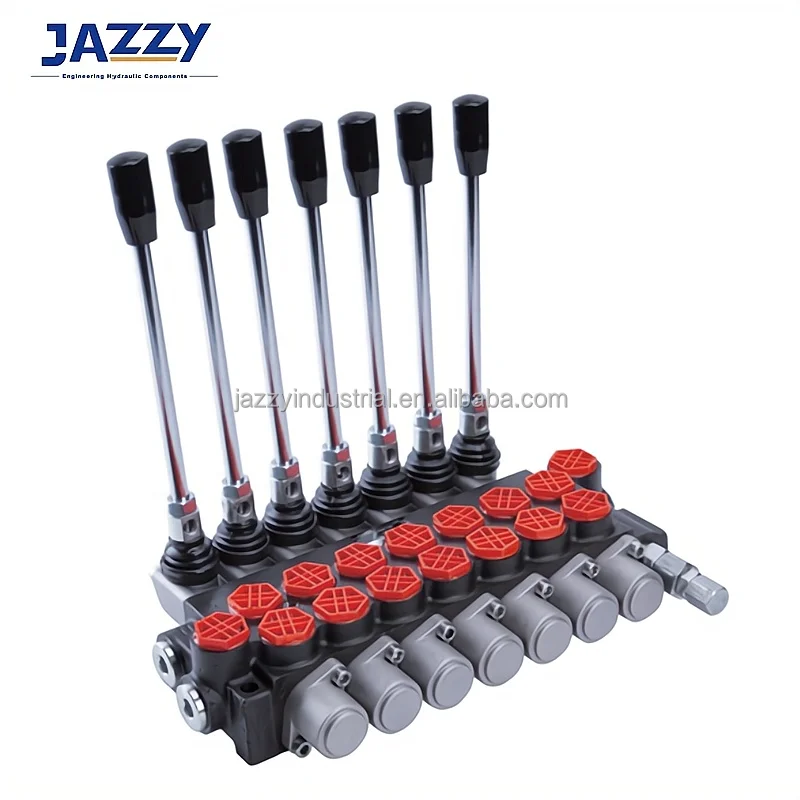 JAZZY Joystick Hydraulic Directional Control Valve DCV P40/80/120 HDCF ...