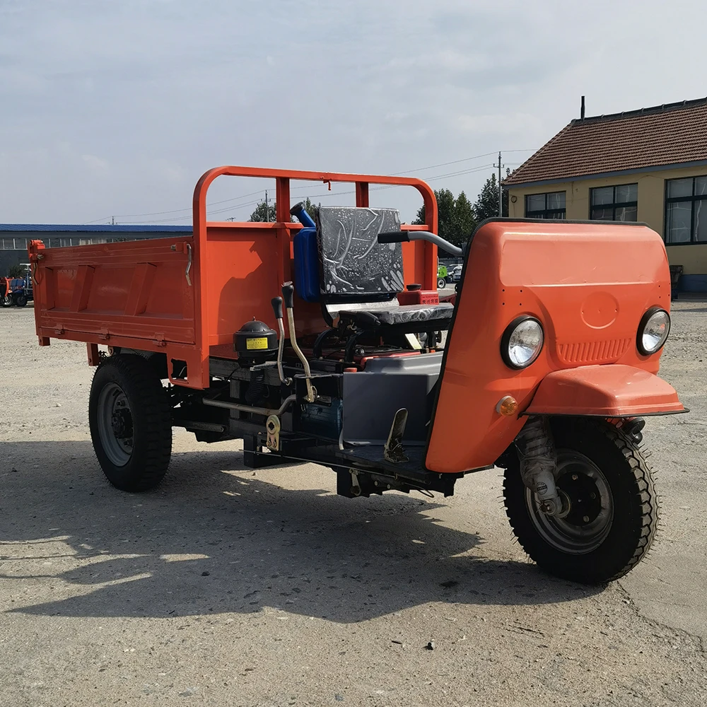 250cc Diesel Open Cabin Motorized Tipper Tricycle Cargo Tricycle For ...