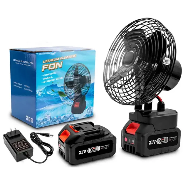 Cordless Adjustable speed air cooler fan portable fans mini usb ...