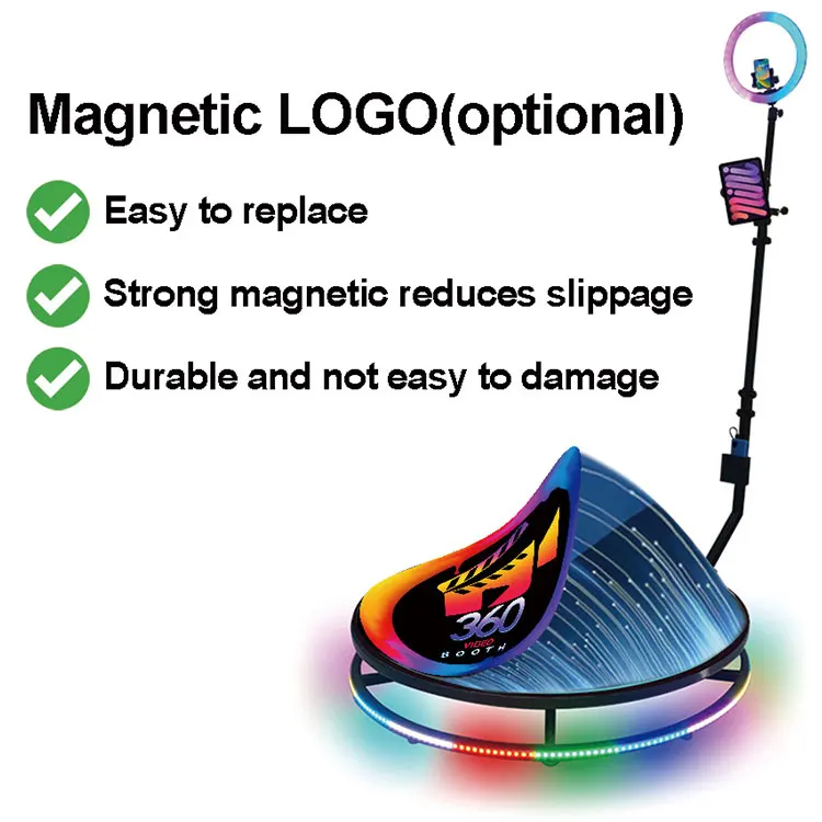 Selfie 360 Spinner Platform Party Supply Photobooth Automatic Rotating ...