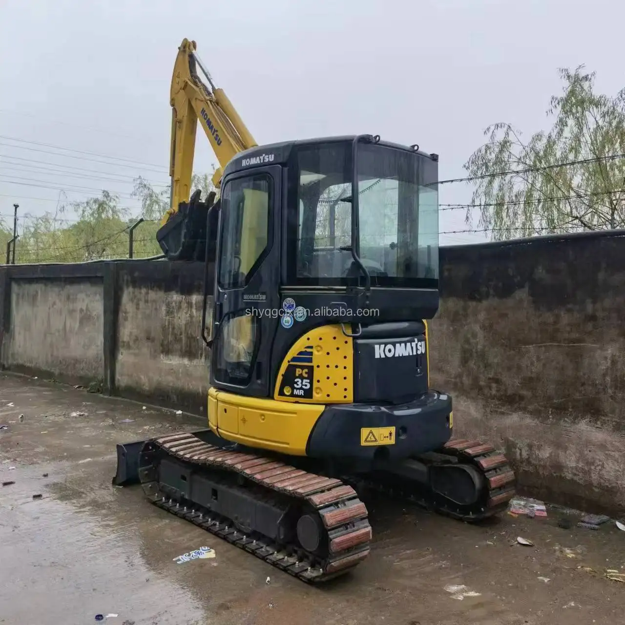 Japanese Production Second-hand Excavator Komatsu Pc35mr Hydraulic Crawler Mini Used Excavadora ...