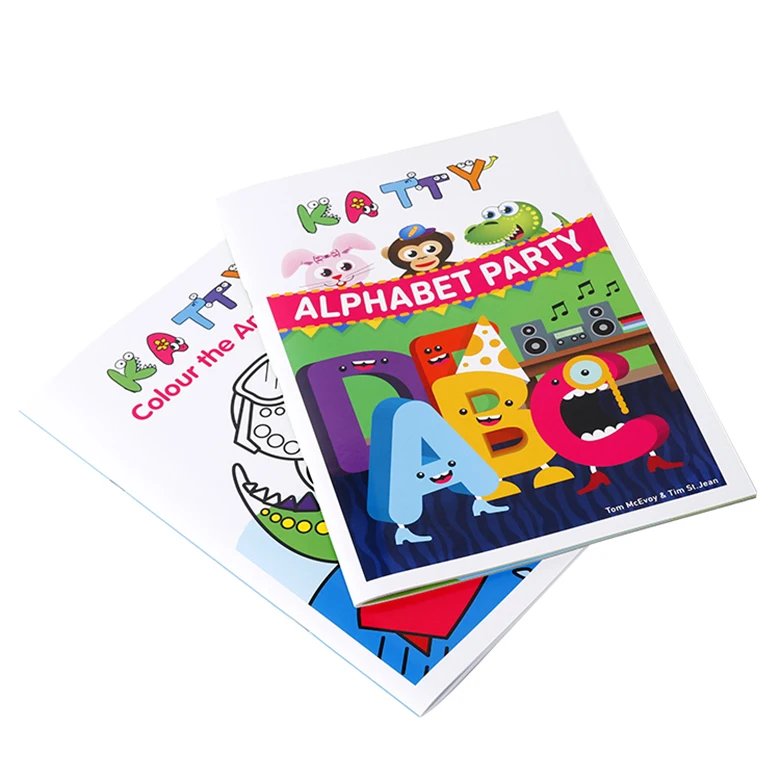 Custom Coloring Book Printing for Children - Full Color Offset Printing