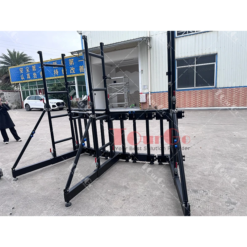 Aluminum Led Video Wall Truss Ground Support Stack System For All Led ...