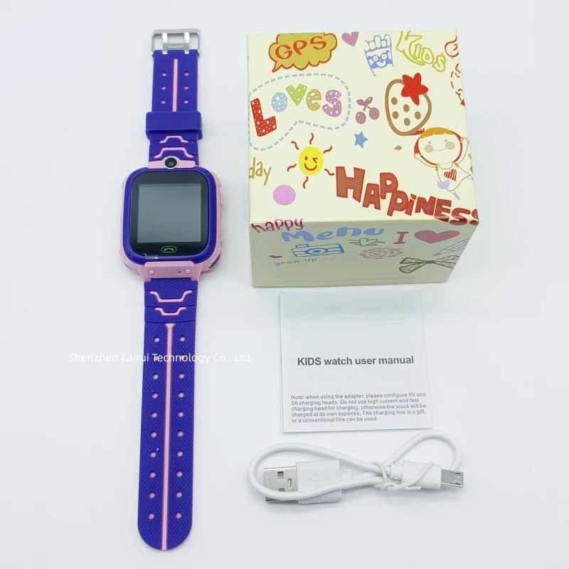 Q12 Waterproof Kids Smart Watch SOS Smartwatch Baby 2G SIM Card Clock ...