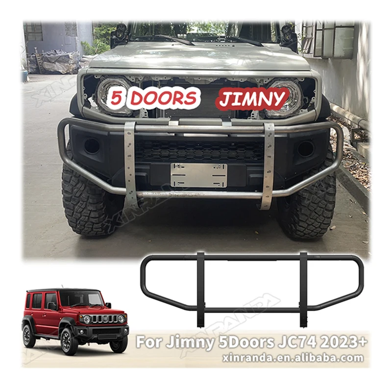 XL Jimny Front Bumper Bull Bar For Maruti Suzuki Jimny 5-door JC74 2023 ...
