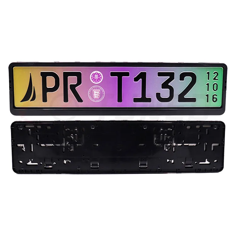 Alibaba.com: NEW Hide Euro Adjustable Car Number Plate Frame, custom ...