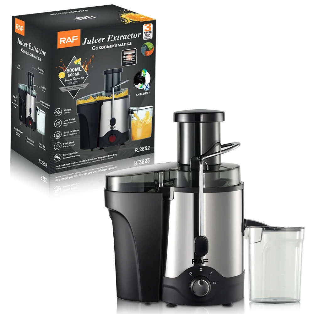 Raf Newly 600ml Orange Fruit Juicer Machine Centrifugal Cold Press ...