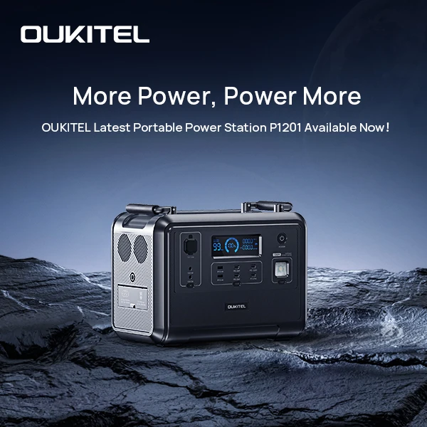 Oukitel P1201 Lifepo4 Outdoor 1200w Solar Generator Powerstation 220v Solar Generator 1000w ...