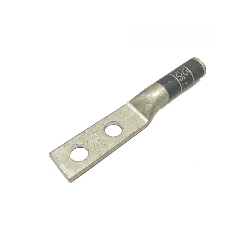 Gray 2 holes copper compression connect cable lug/cable termination lug ...