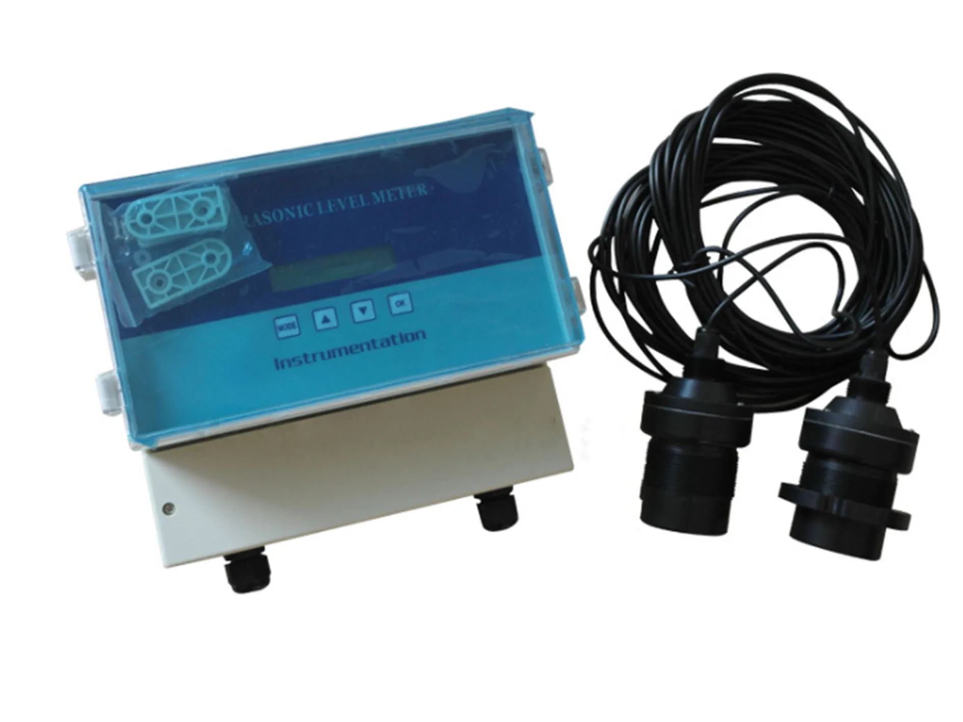 High Precision Ultrasonic Level Sensor 0-15m/20m/30m Liquid Level ...