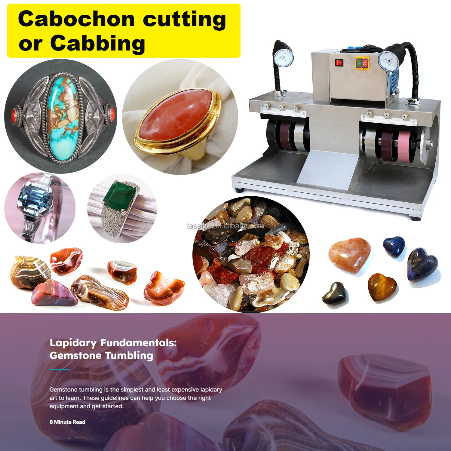 Alibaba.com: 2024 NEW Arrivals 6 Inch Lapidary Machine, Lapidary ...
