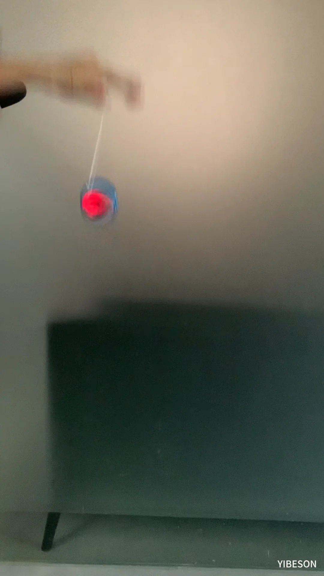 Custom Design Uv Printing Plastic Transparent Pink Blue Bearing ...