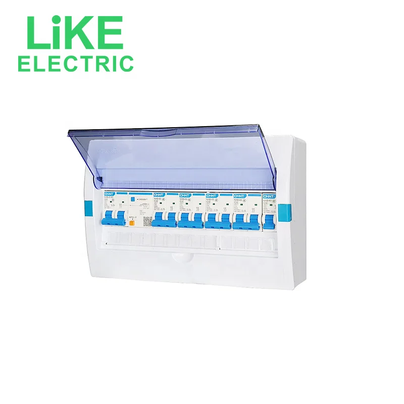 MCB Distribution Box Power Electrical Equipment Metal Box 24 to 40 Way Double Row PZ30 ...