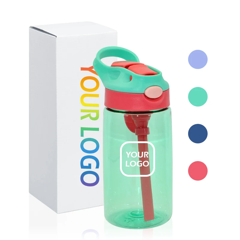 Custom Cute School Bottle Of Water Plastic Bpa Free Kids Water Bottle ...