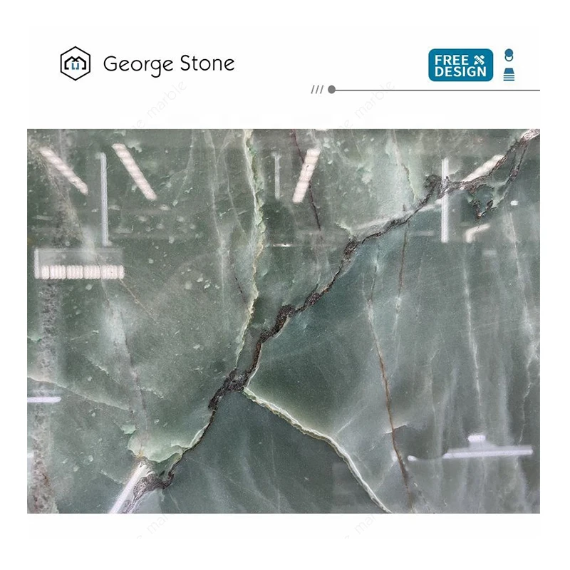 Italian Natural Stone Luxury Italian Polished Quartzite Green Marble ...