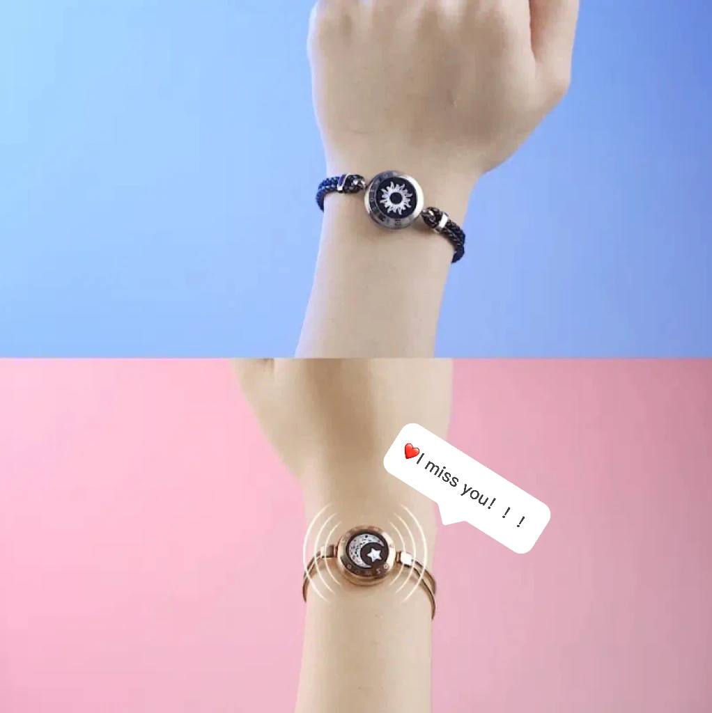 Fashion Jewelry Bracelet Sensing Vibration & Flashing Light Long ...