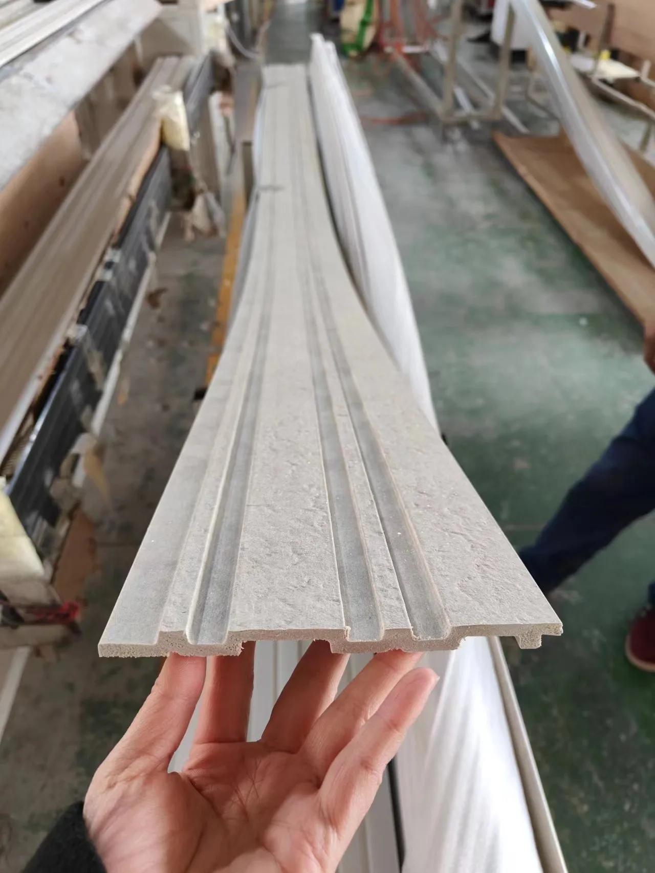 Custom Slab Flute Marble Stone Tile - PS Wall Cladding