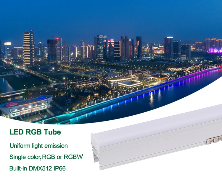 Lnjami 12w 15w Dmx Facade Light Rgb Rgbw Outdoor Led Linear Light For ...