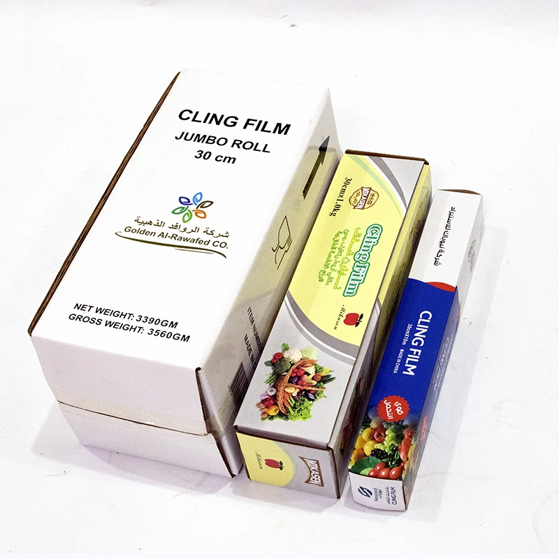 CLEANWRAP Cling Film PVC Wrap 11.5mic * 45cm * 500m Food Grade Plastic ...
