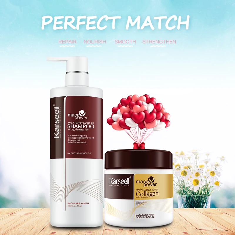 Karseell Hair Treatment - Repair Damaged Hair with Collagen