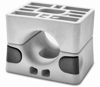 Screwless Polymer Cable Cleats And Clamps For Single Cables - Buy Clamp ...