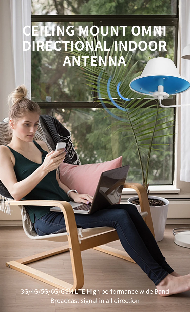 Dome Ceiling Antenna XRDS-RF - Omni Directional Indoor Antenna