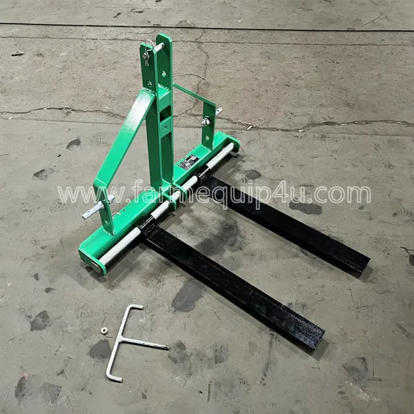 PF300 Tractor 3 Point Pallet Forks Fork Width Adjustable Fork Foldable ...