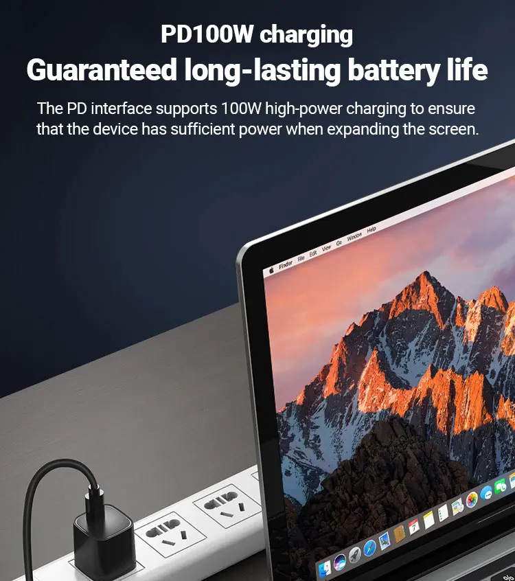 3in1 Usb-c 3 In 1 Port Computer Tv Pc Usbc 3.0 Adapter Phone Type-c ...