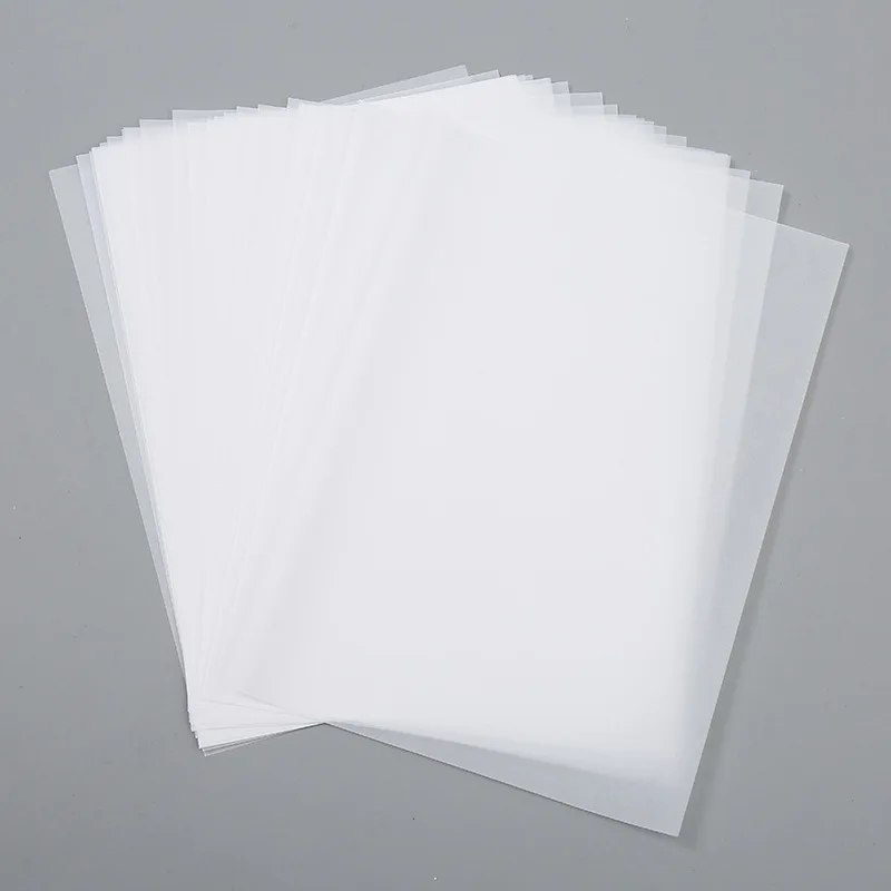 White Translucent Sulfuric Acid Paper - Customizable Tracing