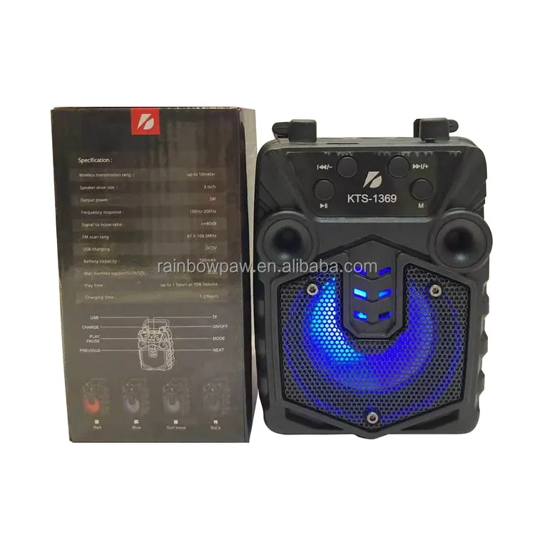 KTS Speaker KTS-1369 - Portable Wireless Audio Solution