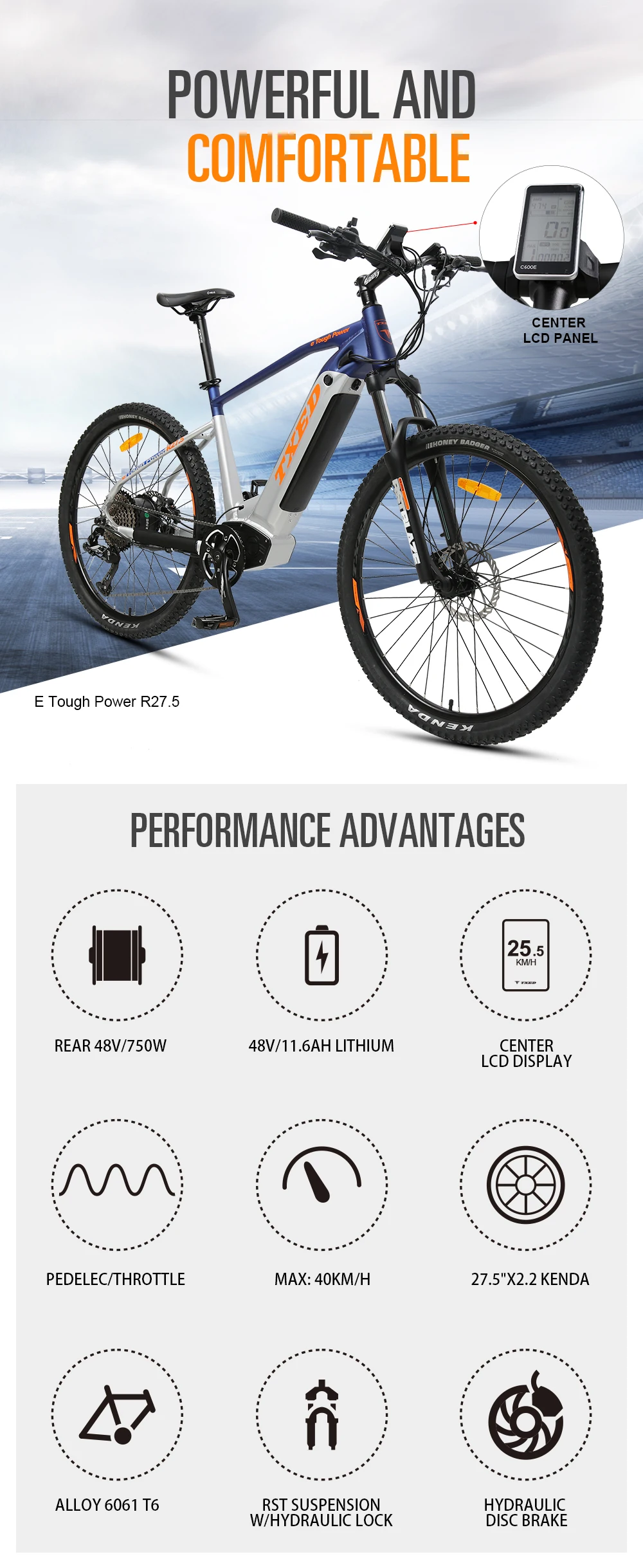 High End Quality Txed New Model High Power Rear Bafang Motor 750w ...