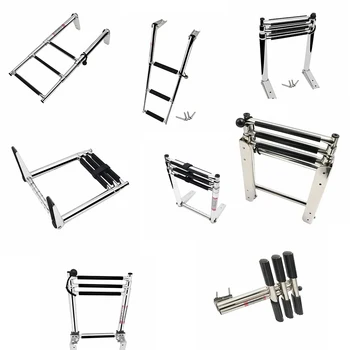 Wholesale Marine Boarding Steps Folding Boat Steps Pontoon Boat Front ...