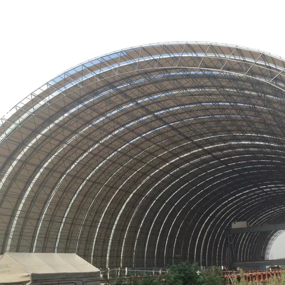 Large Steel structure of silo and chicken shed steel structure Span ...