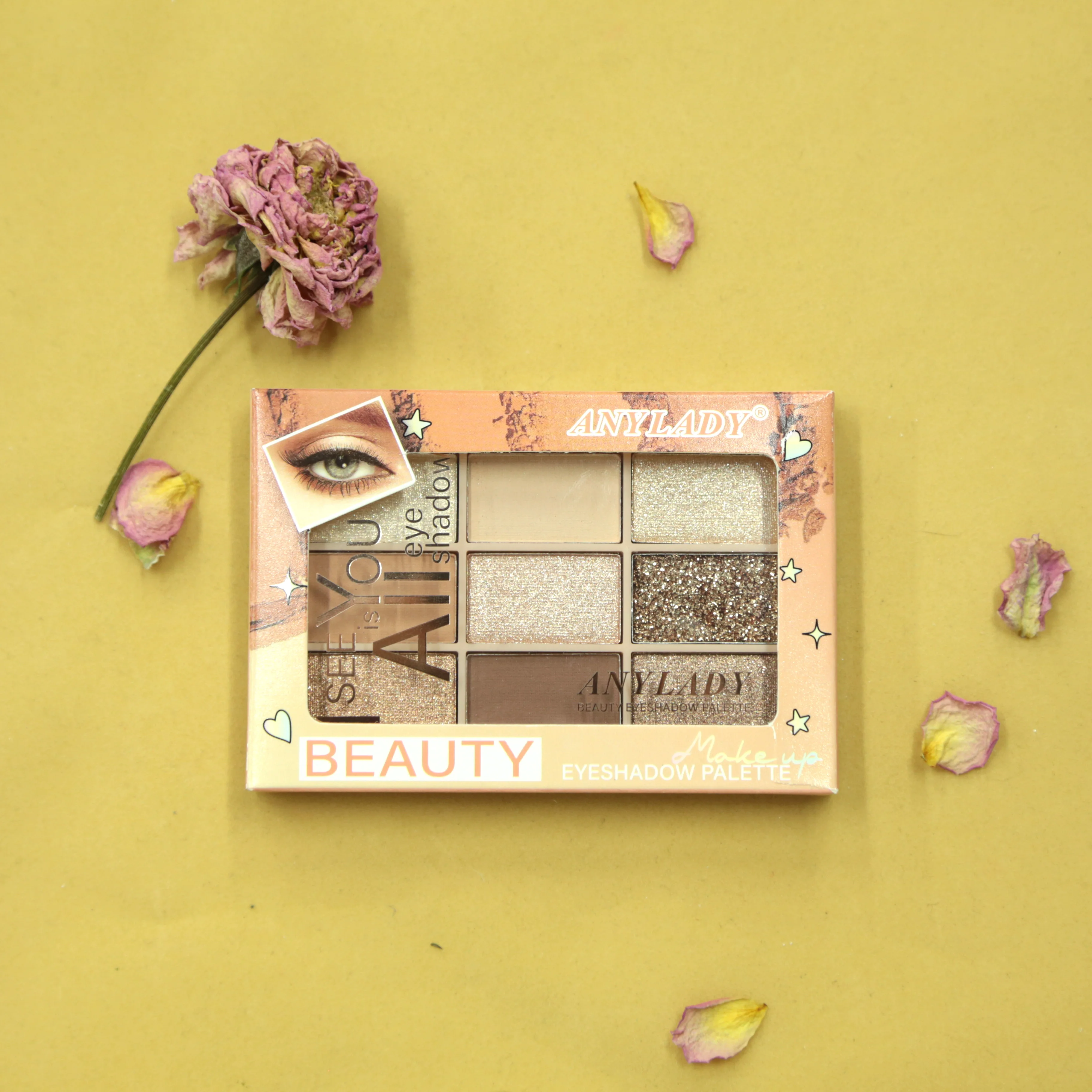 Anylady Private Label Eyeshadow Palette High Quality Eye Makeup Palette ...